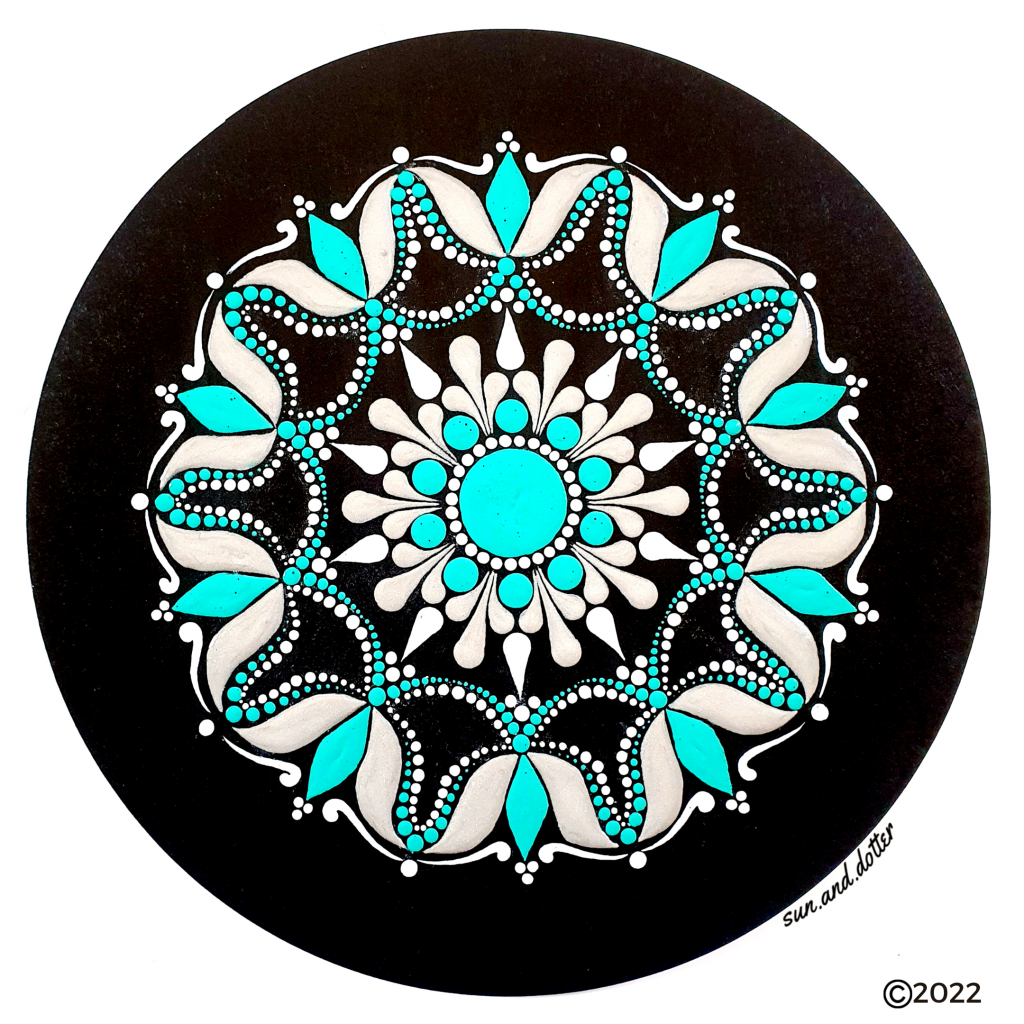Tulip Waltz Mandala - Sun and Dotter